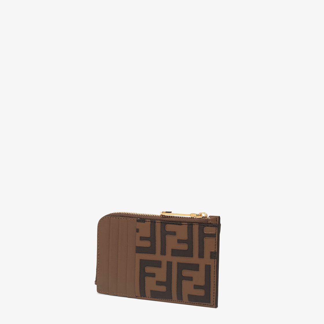 FFダイヤモンド カードケース レザー ブラウン | Fendi FFダイヤモンド カードケース レザー ブラウン | Fendi