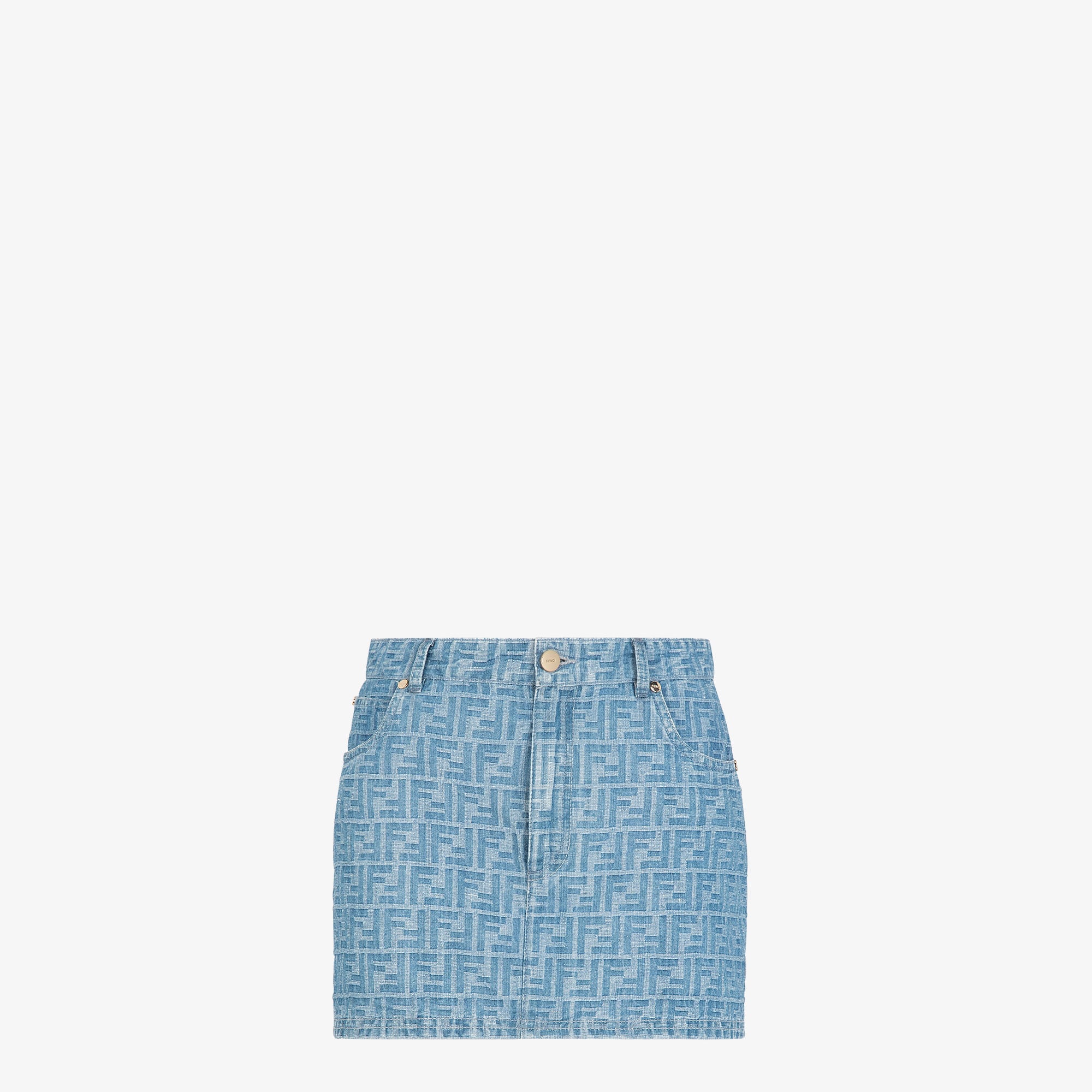 デニムスカート デニム ライトブルー | Fendi デニムスカート デニム ライトブルー | Fendi