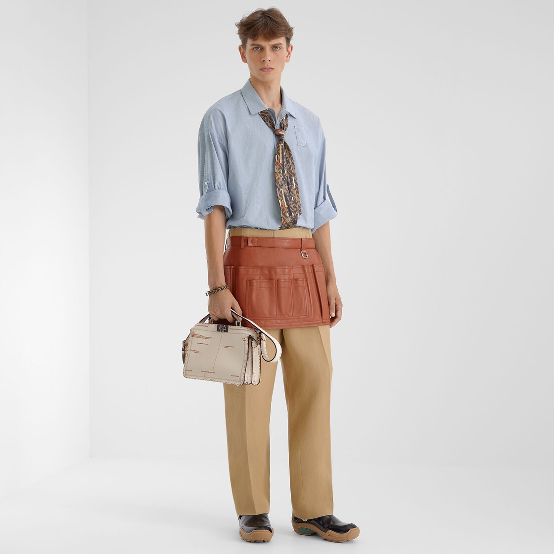 Ready to Wear for Men - Leather | FENDI USA