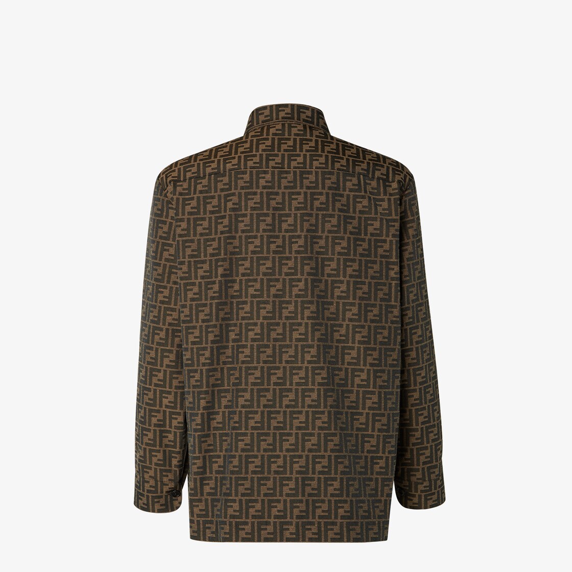 紧身夹克-棕色布料夹克-男士外套-FENDI芬迪中国官网