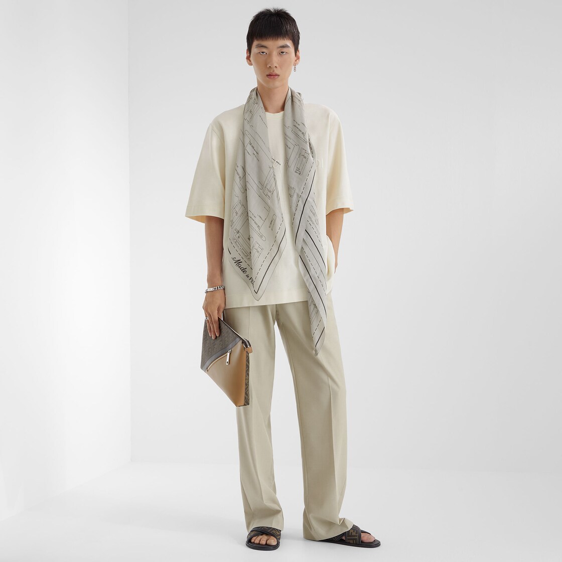 Men's Designer Scarves | FENDI USA