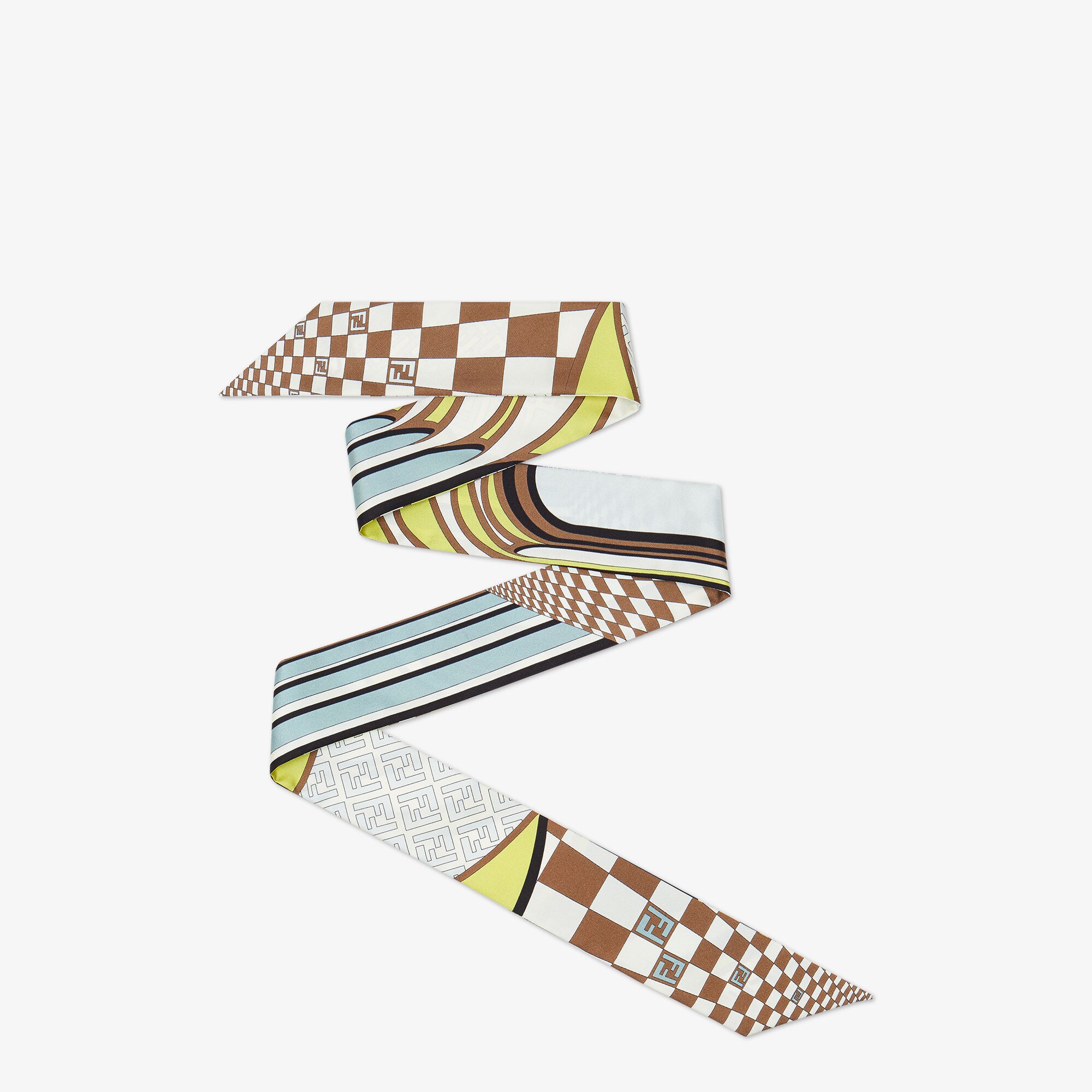 Wrappy 真絲 拼色 | Fendi