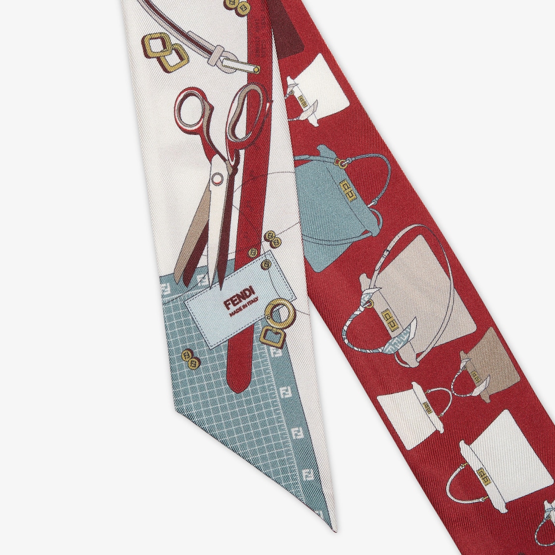 Wrappy 真絲 淺藍色 | Fendi