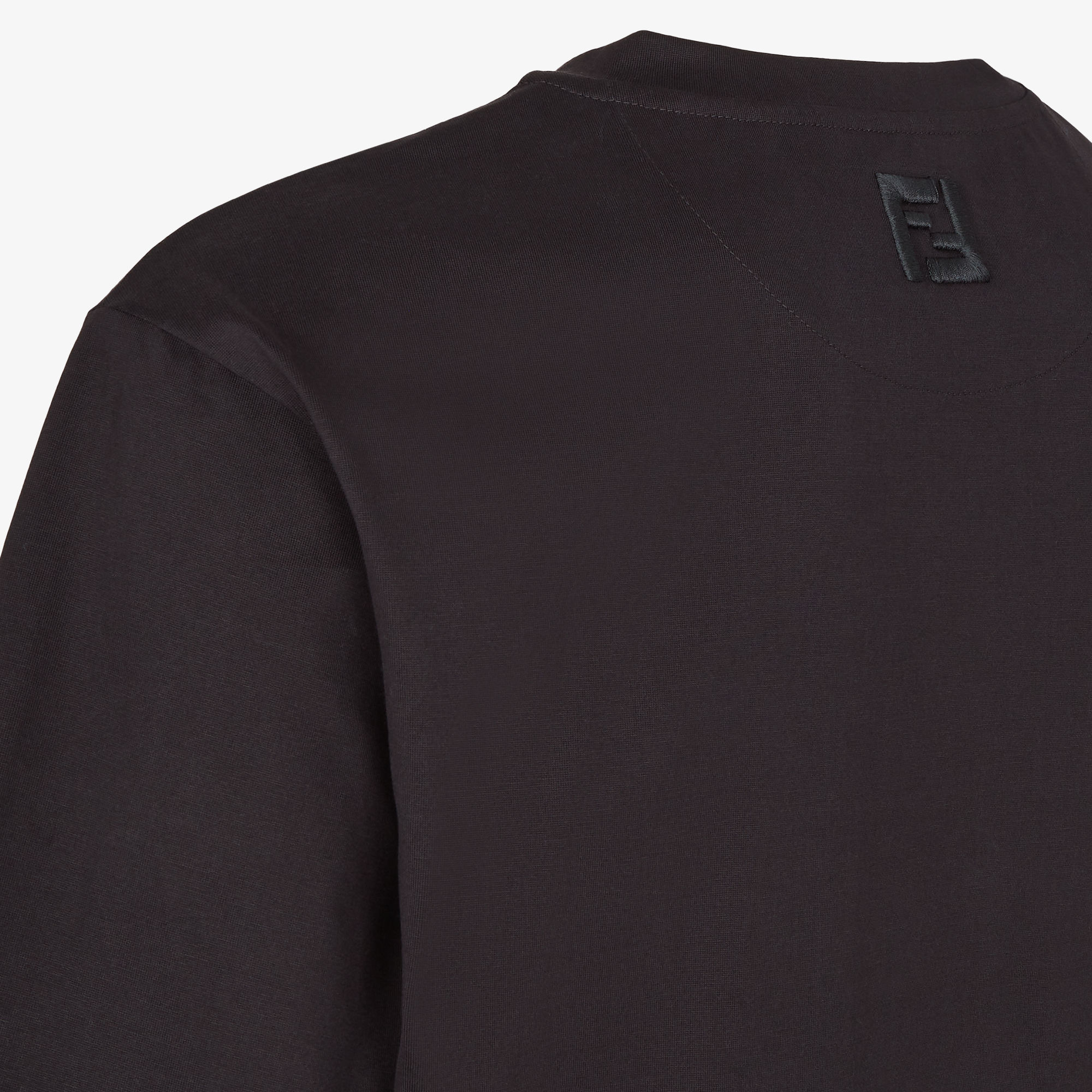 Tシャツ コットン ブラック | Fendi Tシャツ コットン ブラック | Fendi