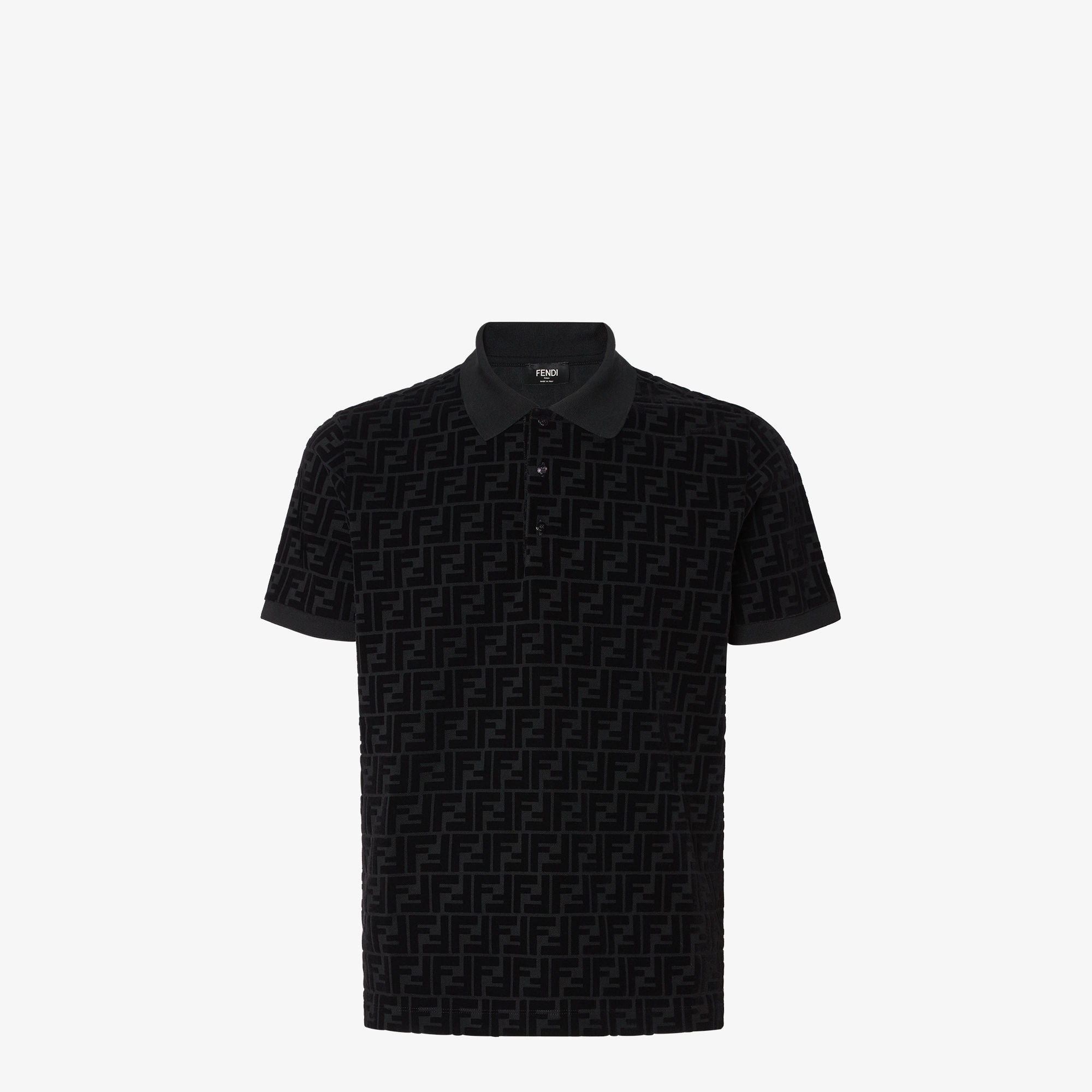 Polo shirt Cotton Black | Fendi Polo shirt Cotton Black | Fendi