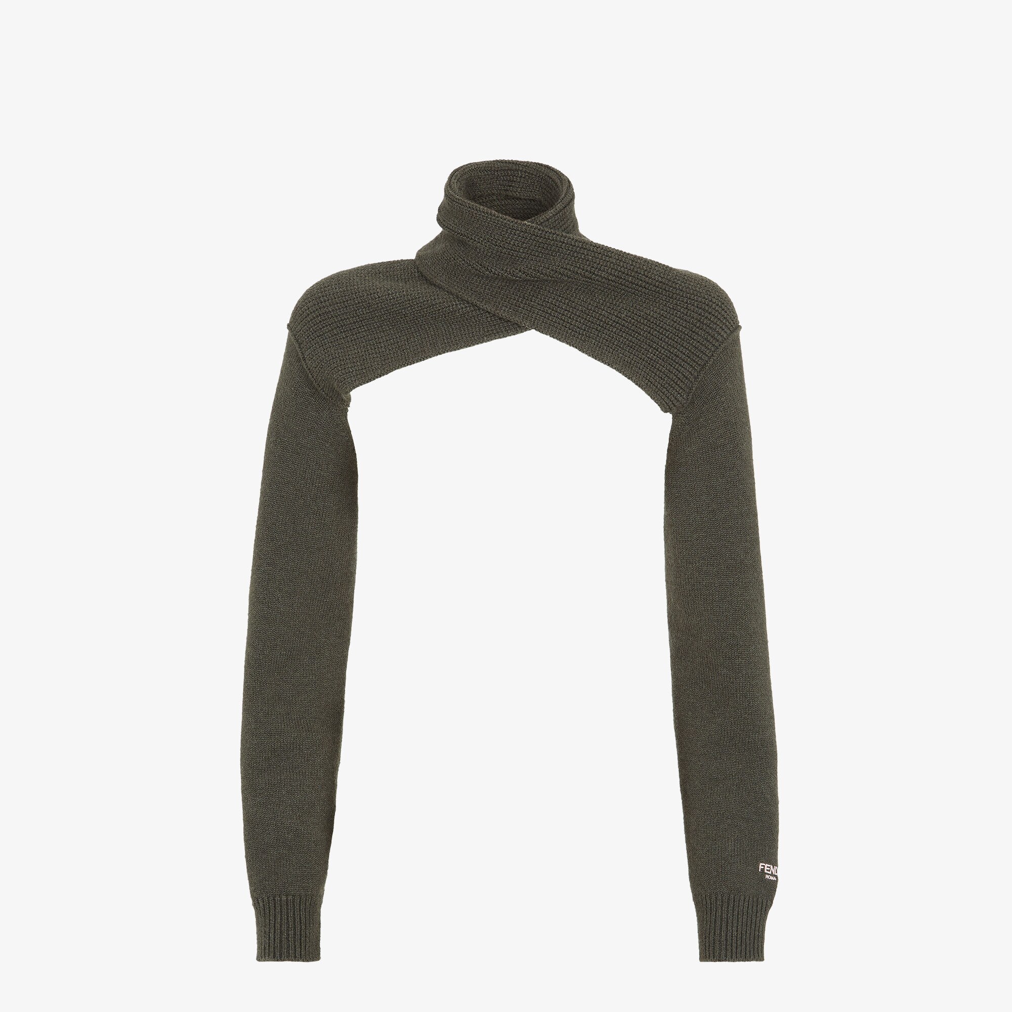 Shrug Wool Green | Fendi