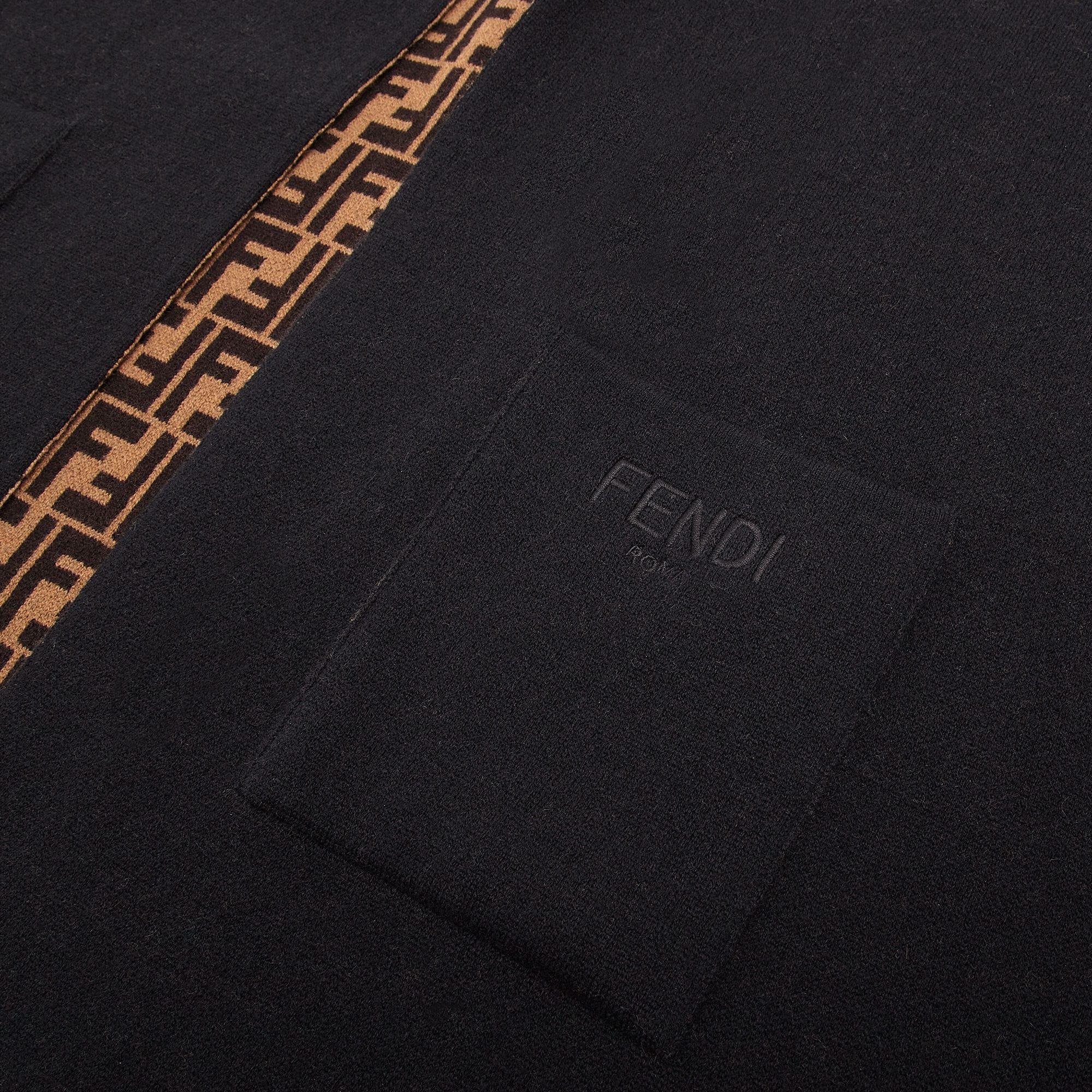 Junior Cape Fabric Black | Fendi Junior Cape Fabric Black | Fendi